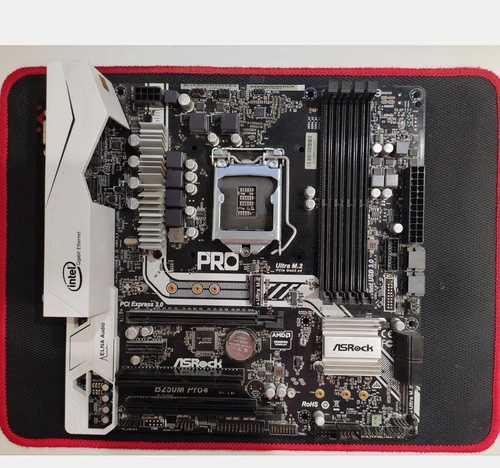 Материнская плата Asrock b250m pro4 LGA1151