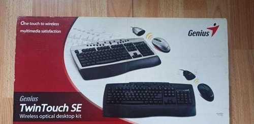 Беспроводная клавиатура и мышь в комплекте