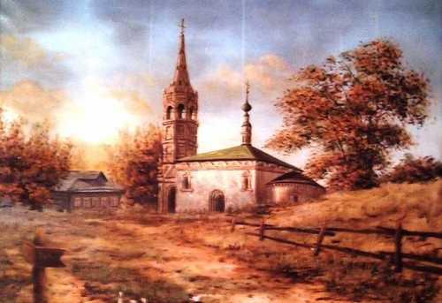 Никольская церковь, Суздаль. Булкин А. П. 1980 г