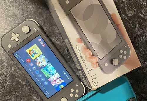 Nintendo switch lite с играми