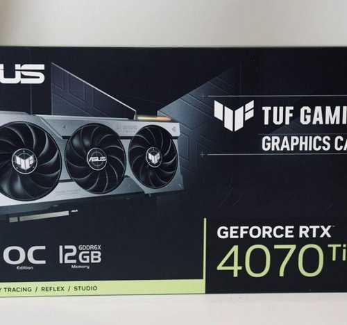 Видеокарта Asus tuf gaming rtx 4070ti