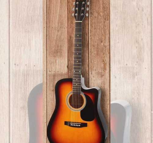 Гитара Fender Squier SA-105CE Sunburst