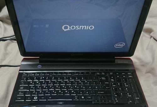 Стильный ноутбук Toshiba Qosmio F60 15.6" на i7