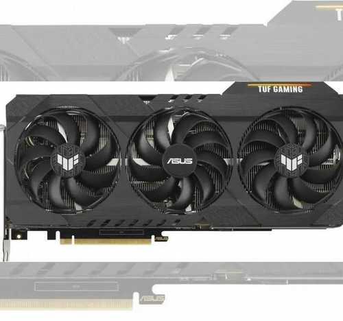 Видеокарта asus RTX 3090 TUF gaming 24гб gddr6X