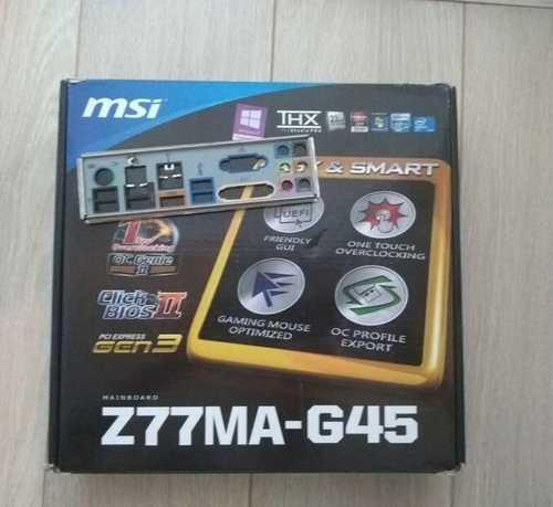 Материнская плата MSI Z77MA-G45 LGA1155
