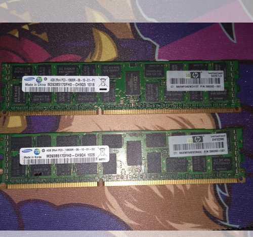 Оперативная память ddr3 2x4gb