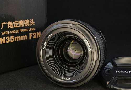 Yongnuo 35mm 2.0 для Nikon