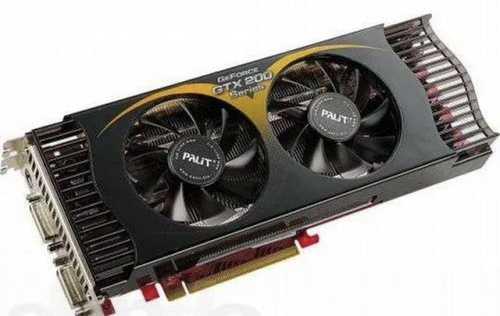 Видеокартa palit nvidia gtx 260