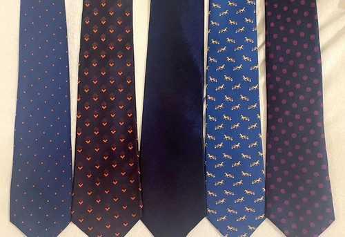 Брендовые галстуки (2): синие