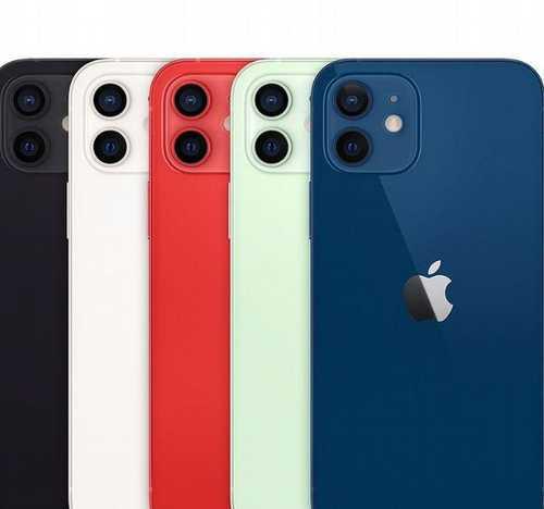 Корпус для iPhone 12 синий