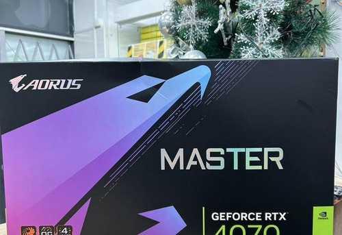 Видеокарта gigabyte RTX 4070 Aorus Master 12G