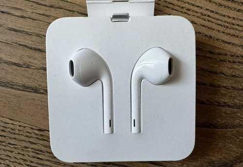 Наушники apple earpods lightning новые