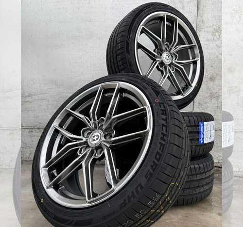 Новые HRE R17 5x100 205/45 polo/rapid