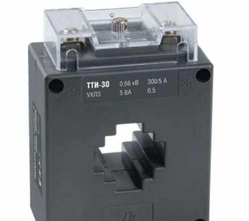 Трансформатор тока IEK тти-30 150/5 А, 5 ва, класс