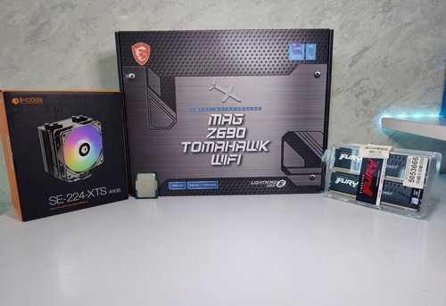 Комплект i5 13400f+z690 tamohawk+32gb ddr5+кулер