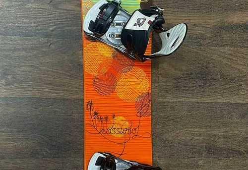 Сноуборд Rossignol Sonar 153 + крепы Ride EX M