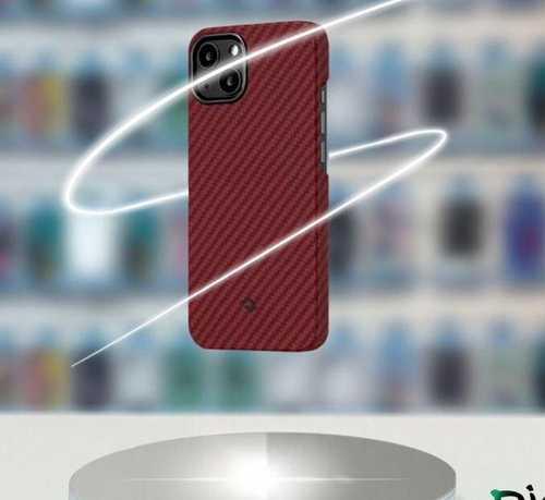 Чехол Pitaka для iPhone 13 Red Кевлар (новый,ориг)
