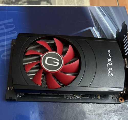 Видеокарта gtx 650 PCI-E 1 гб