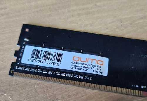 Оперативная память DDR4 4gb