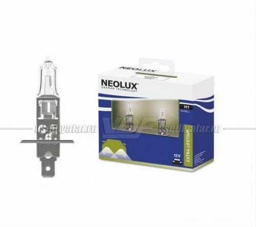 Лампа галогенная Neolux H1 12V-55W Extra Lifetime