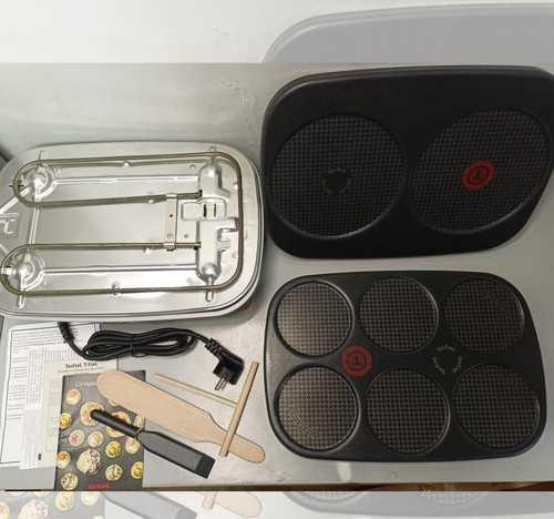 Блинница Tefal Crêpier PY900D12 с вмятиной