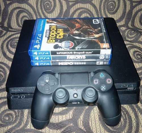 Sony PlayStation 4 Slim, 500 ГБ