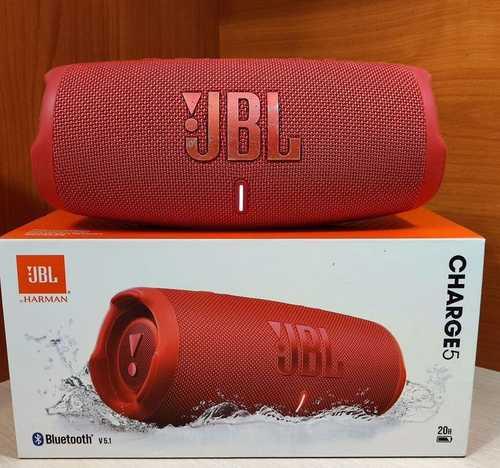 Колонка JBL Charge 5 Red Оригинал