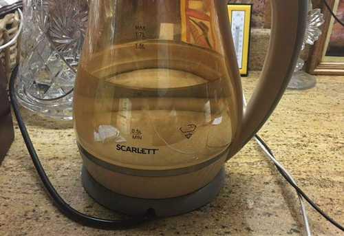 Чайник электрический scarlett