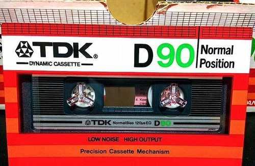 Аудиокассеты TDK D разных годов, SA