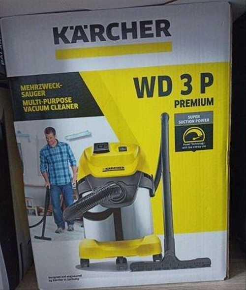 Хозяйственный пылесос Karcher WD 3 p premium