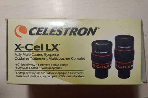 Окуляры Celestron. X-Cel LX series 5мм и 9мм, 1,2