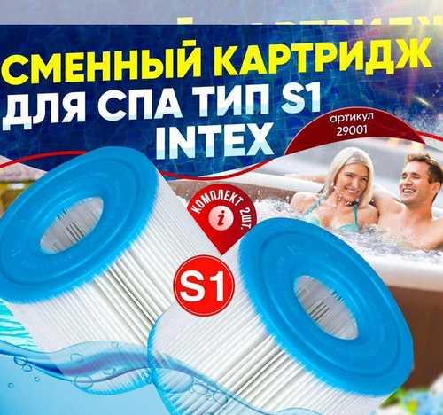 Картридж для SPA, intex, арт.29001 (2шт)