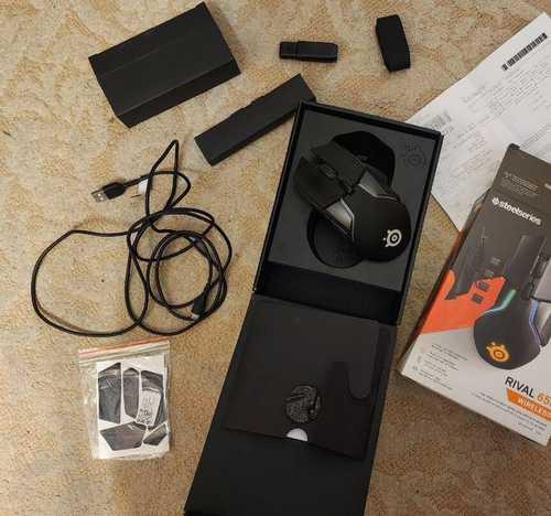 Игровая мышь steelseries rival 650 wireless