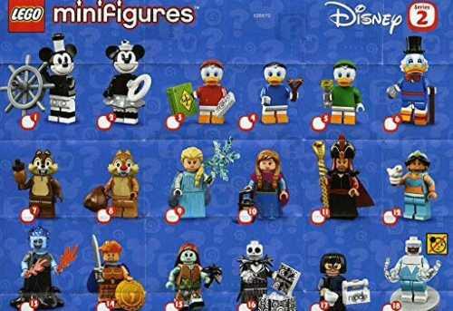 Lego minifigures Disney Simpsons Looney Tunes