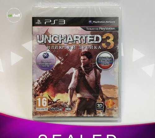 Игра Uncharted 3 Иллюзии Дрейка, PS3, sealed
