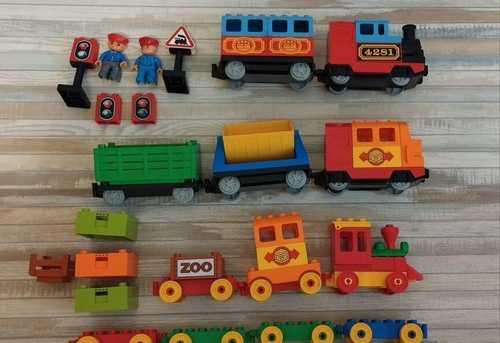 Lego duplo поезд и много всего