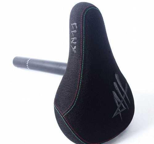 Седло для BMX 03-002088 Alex Hiam Combo Seat - Fat Size - Alex Hiam Signature, с подседельным штырем