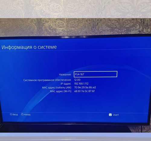 Игровая приставка ps4