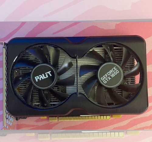 Видеокарта Palit geforce gtx 1650