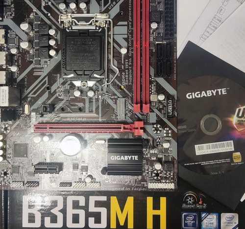 Материнская плата Gigabyte B356M H LGA 1151v2