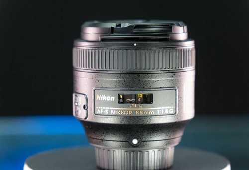 Объектив Nikon nikkor AF-S 85mm f/1.8 G