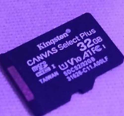 Карта памяти Kingston microSD 32 gb