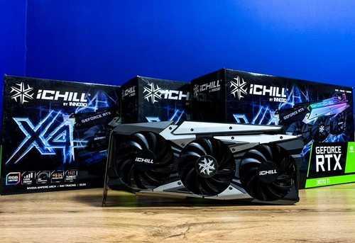 Видеокарта Inno3D IChill x4 RTX 3070Ti 8Gb 256Bit