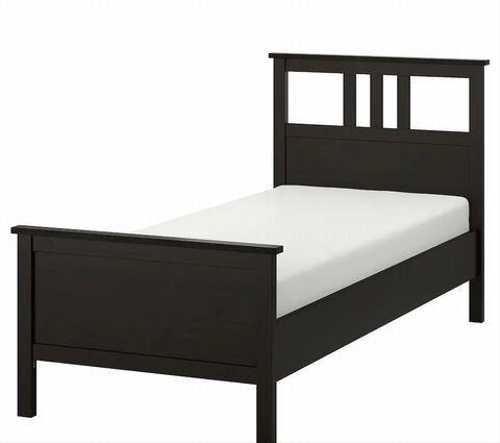 Новая односпальная кровать IKEA хемнэс, 90x200 см
