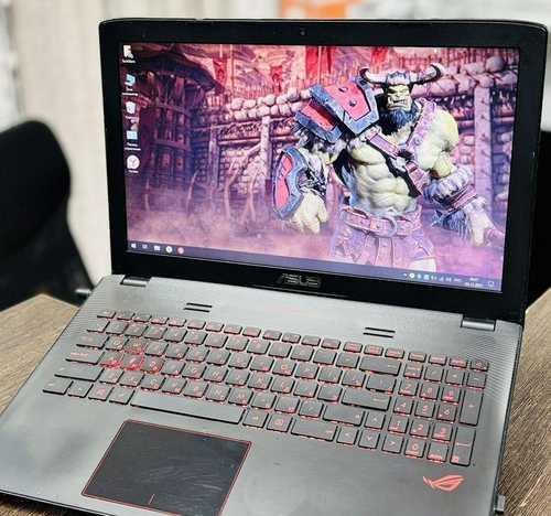 15.6" ASUS ROG GL552JX, Core i5, RAM 12ГБ, 256 ГБ, GeForce GTX 950M 2 ГБ