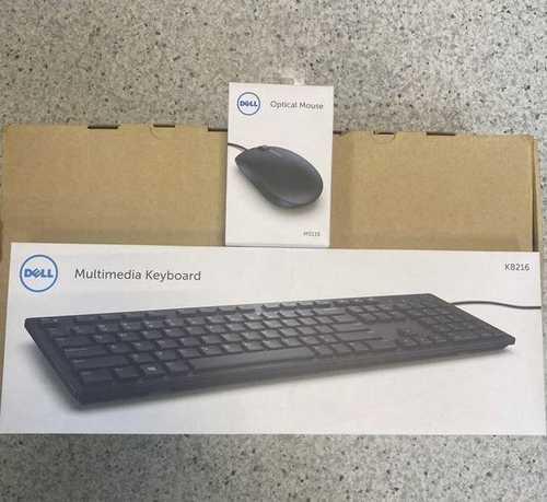 Продаю клавиатуру и мышь Dell