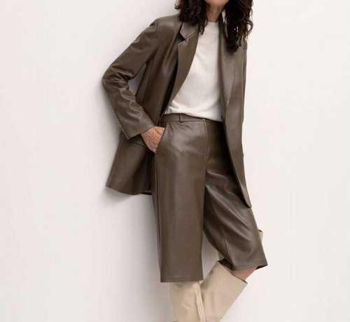 Шорты бермуды в стиле zara mango