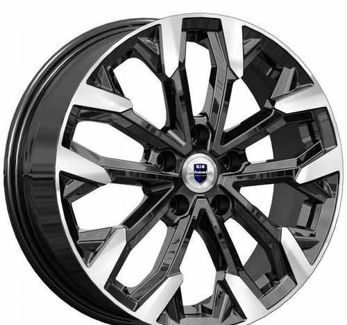 R17 5x100 6,5J ET45 D67,1 K&K Морейн (кс1046) алмаз чёрный