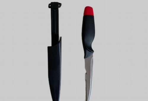 Нож для рыбака туристический нетонущий с крюком