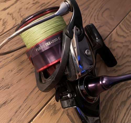Катушка daiwa fuego lt 4000